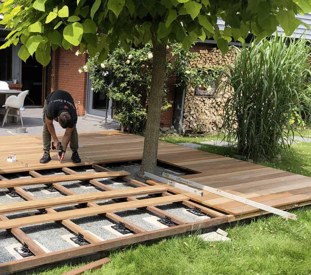 Terrassen Unterkonstruktion - Holzmarkt Lechner